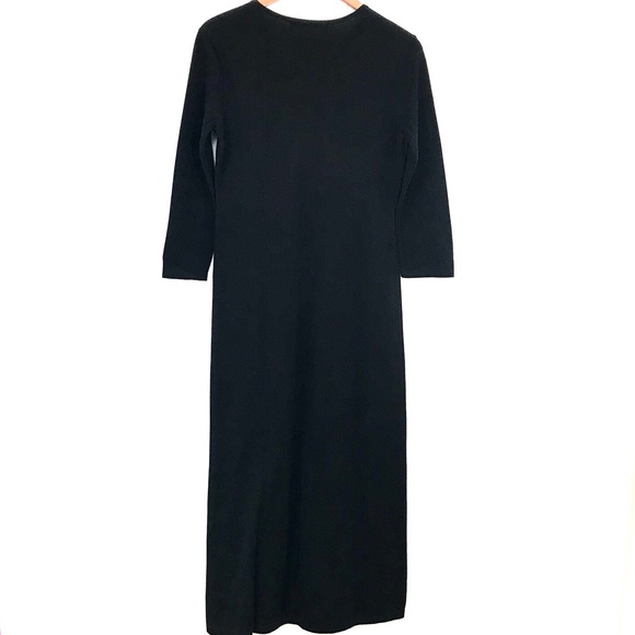 Peruvian Connection | Dresses | Peruvian Connection Black Pima Cotton ...